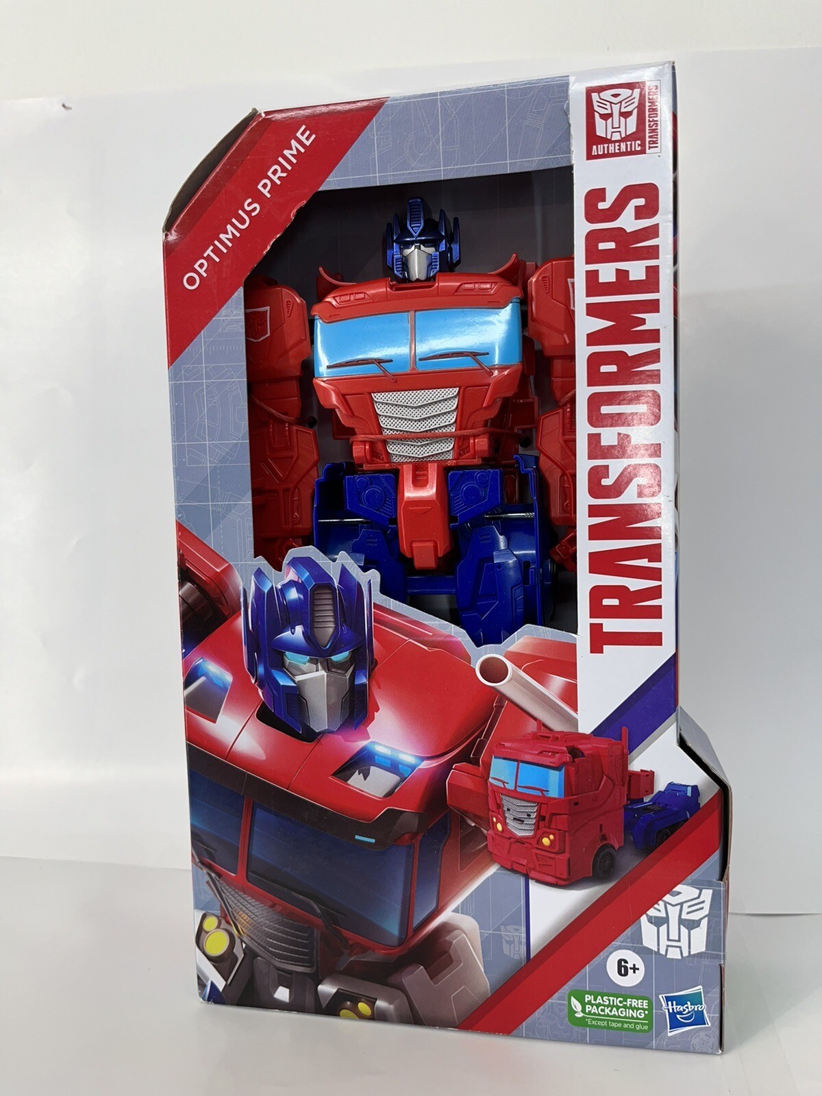 Transformers Authentics 11" Titan Changer Optimus Prime Action Figure ...