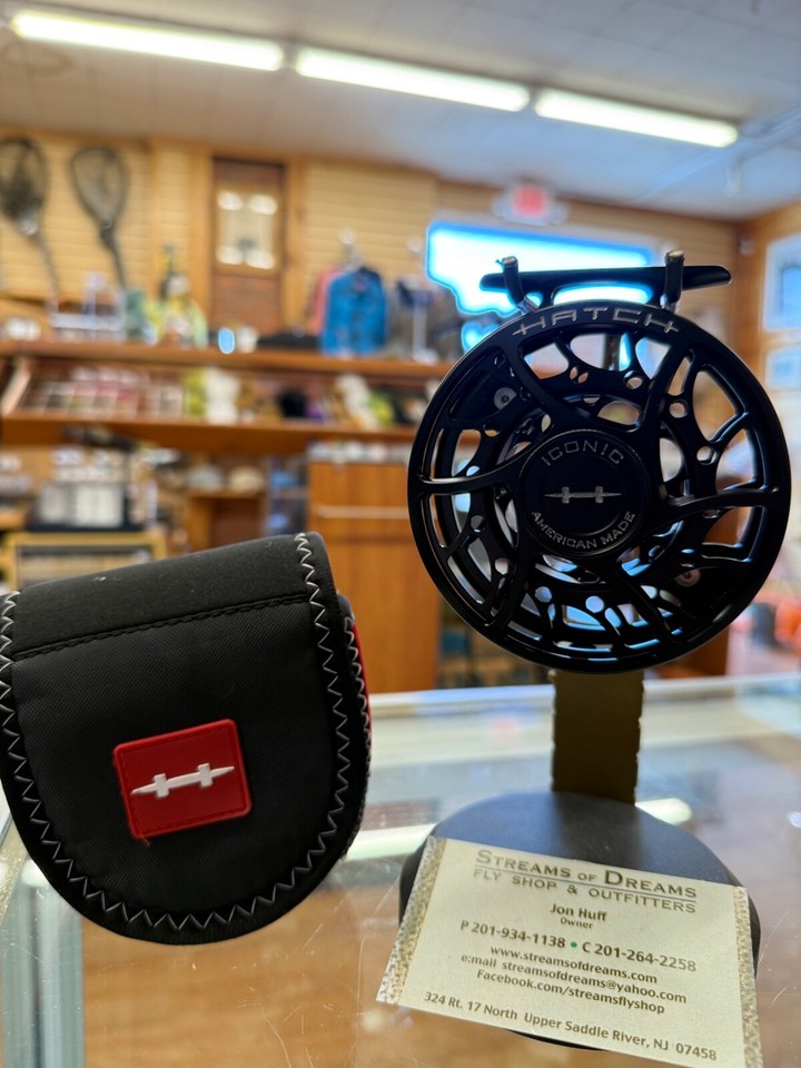 5+ Hatch reel MINT (Black/Silver) | eBay