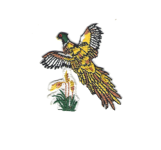 PHEASANT PATCH IRON ON or SEW ON FISHING HUNTING CAMPING | eBay