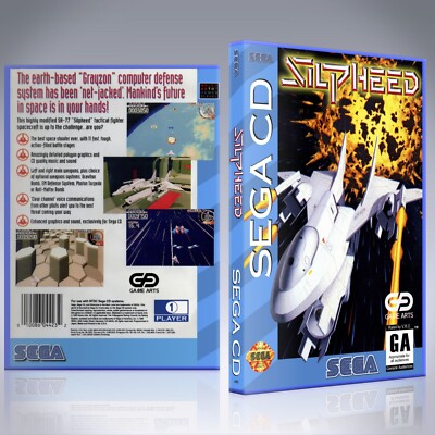 Sega CD Custom Case - NO GAME - Silpheed | eBay