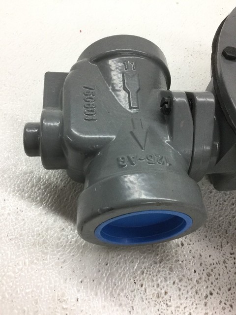 Itron B34R Gas Regulator 2" NPT Thread Outlet Pressure 6iwc Orifice 3/8 ...