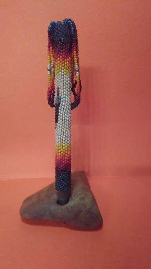 Vintage Native American Beaded Pen | eBay