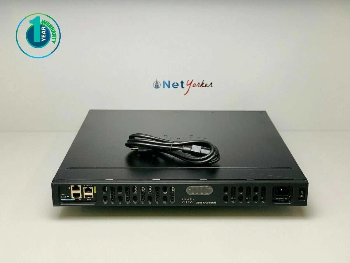 Cisco Isr 4331 Router, ISR4331/K9, 60% OFF