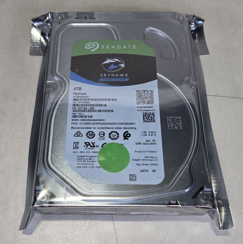 Seagate SkyHawk ST4000VX007 4TB 3.5" SATA Surveillance Hard Drive | eBay