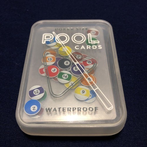 Pool Playing Cards Vintage Used Billiard Card Deck, No Refund FF1 | eBay