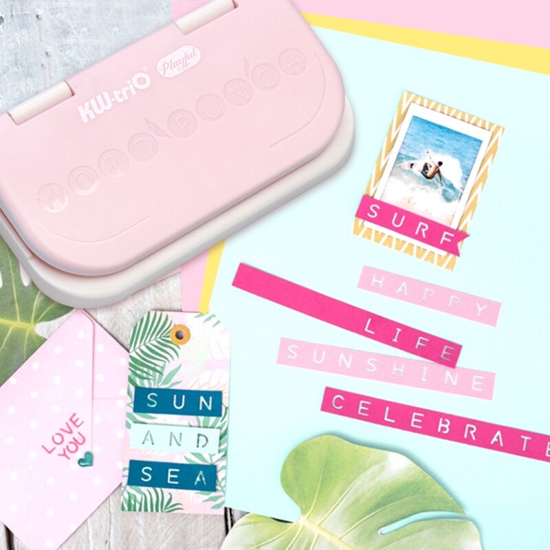 Manual Puncher 26 English Letter Embossing Machine Paper Punch for ...