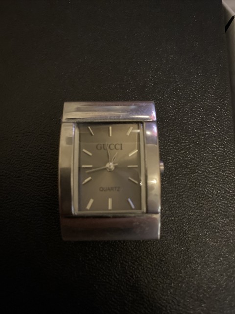 Gucci Quartz Watch Solid Band Brown Womens 29664 Vintage Tested for ...