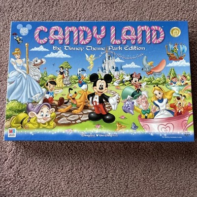Disney Game New Candyland Disney Theme Park Edition Board Game ...