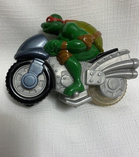 TMNT Teenage Mutant Ninja Turtles 2003 Raphael driving motorcycle ...
