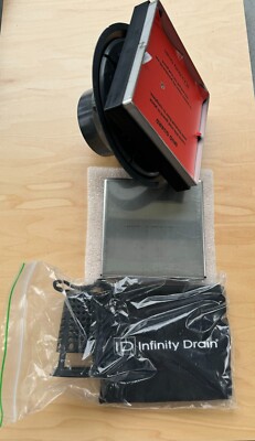 Infinity Drain 5" x 5" LTD 5 Center Drain Kit with PVC Drain Body, 2 ...