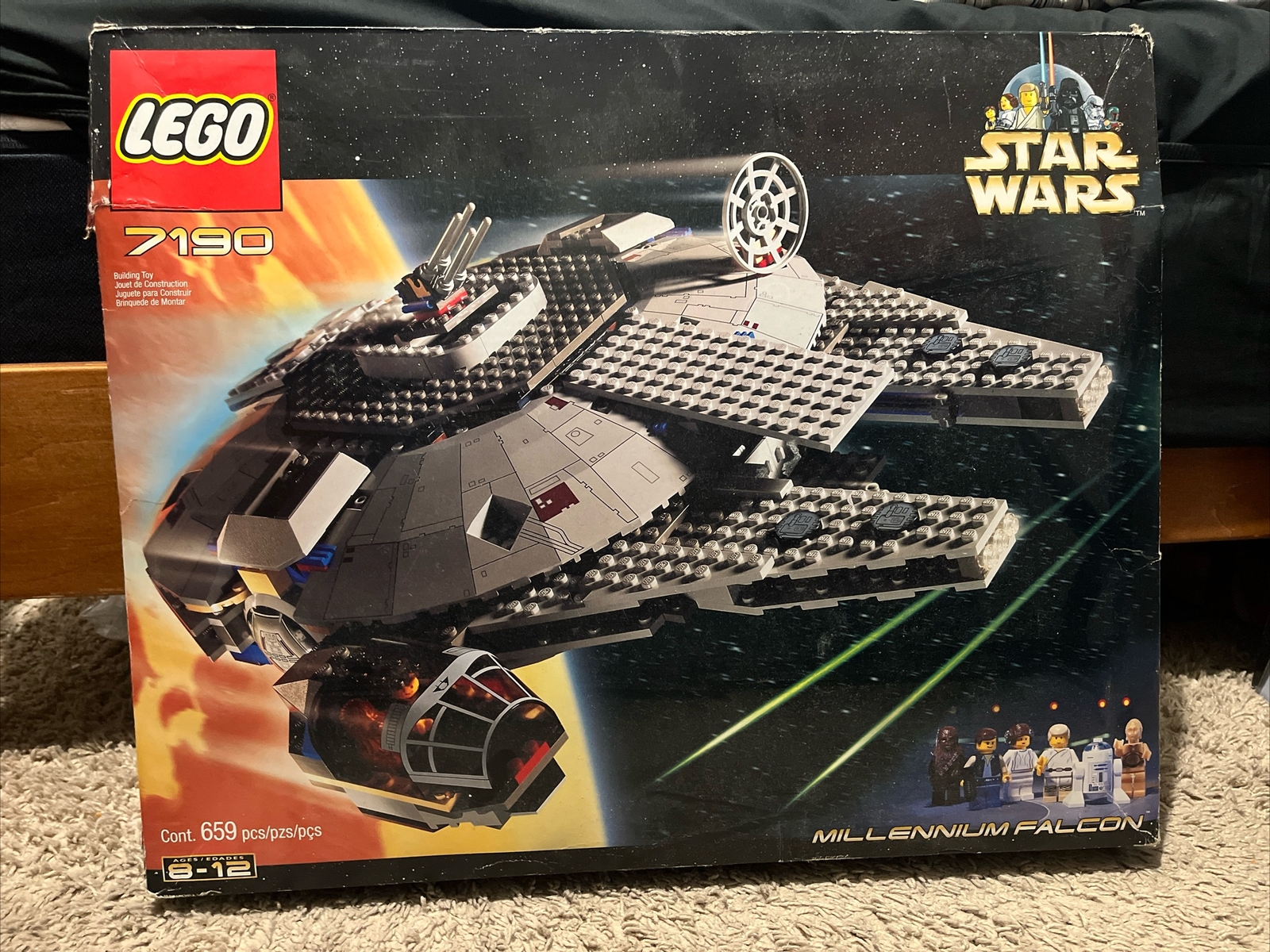 Lego Star Wars - Millennium Falcon Set 7190 - 2000 - Complete | eBay