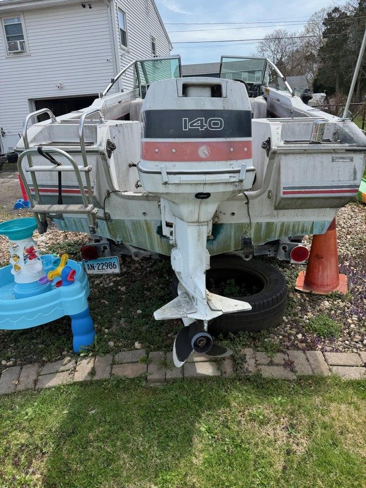 1989 Larson 17' Boat w/ Title & Trailer | eBay