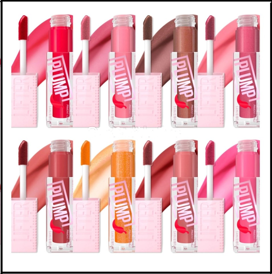 Maybelline Lifter Plump Lip Plumping Gloss w/ Chili Pepper 0.18oz YOU ...