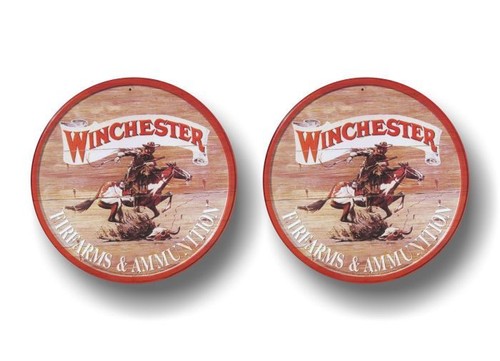 2 Winchester Powder Keg Insignia Vinyl Decals Buck Duck Gun Case ...