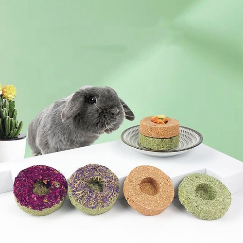 Flavored Hamster Treats Snack Food Cookie Timothy Hay Cakes Rabbit Chew ...