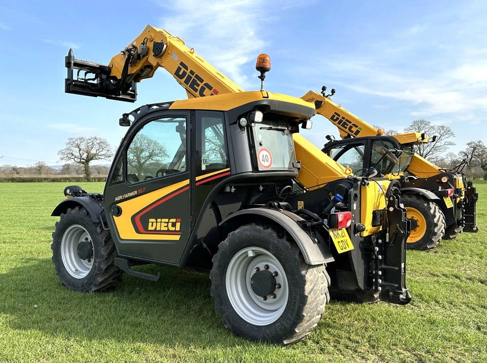 Dieci Telehandler 30.7 Agri Farmer GD Cab £57,500 + VAT very low hours ...