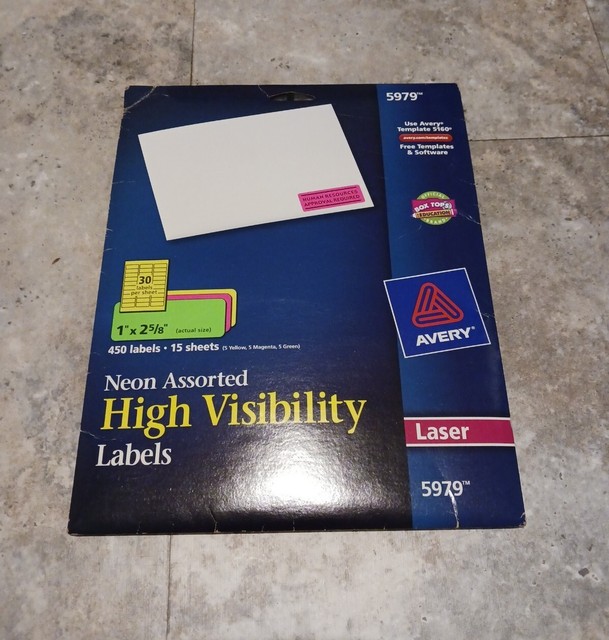 Avery Dennison AVE5979 Visibility Label for sale online | eBay