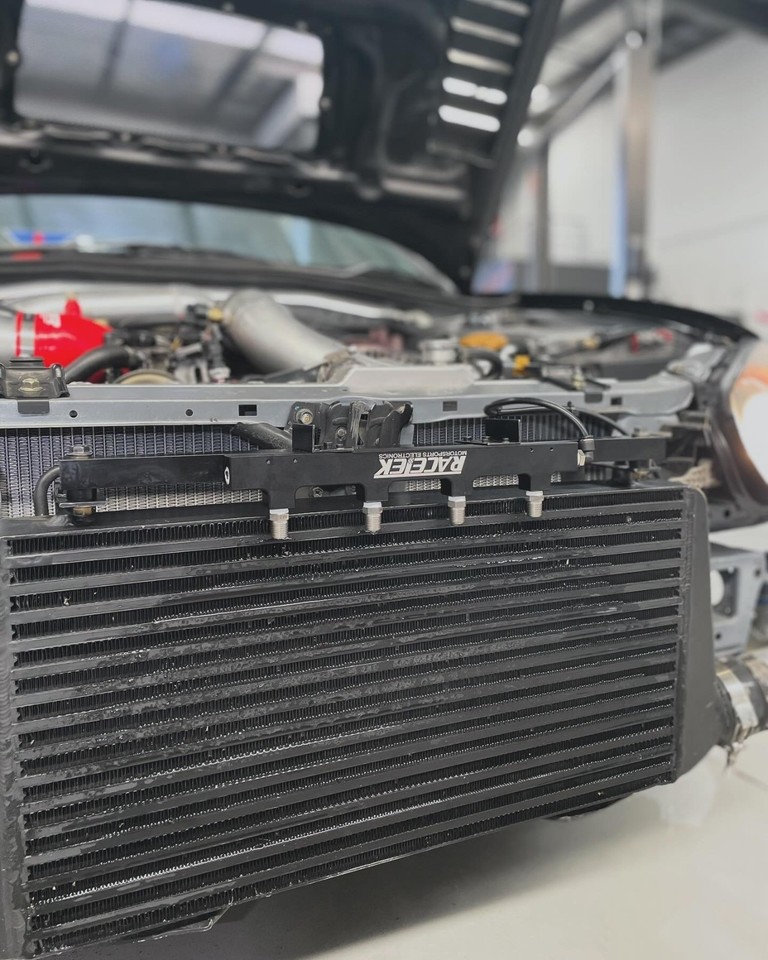 RaceTek Intercooler Radiator Water Spray Cooling Kit 9.4L-Tank / 4 ...