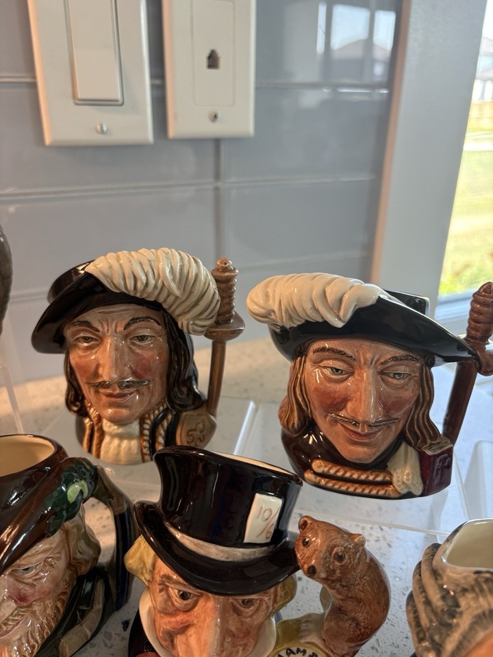 Royal Doulton Small Toby Jugs - Rare Opportunity To Buy A Lot Of 23 | eBay
