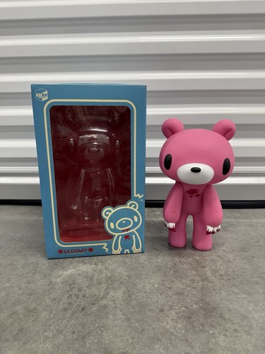 RARE Large Gloomy Bear Pink Bloody Hard Plastic Figure 2004 Pony Canyon ...