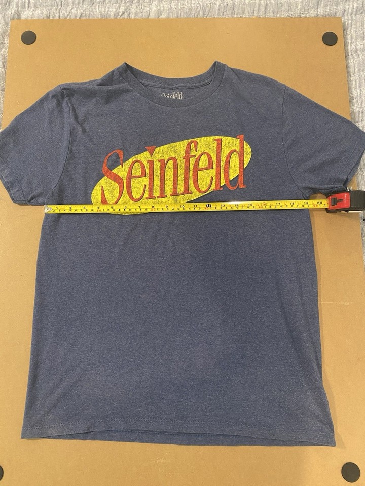 Authentic RARE STYLE Vintage-Style SEINFELD TV Show LOGO SHIRT Medium ...
