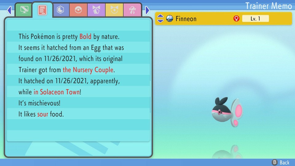 💎Shiny/Non-shiny Finneon/Lumineon 6IV💎Pokémon BD/SP (💯Legal) | eBay