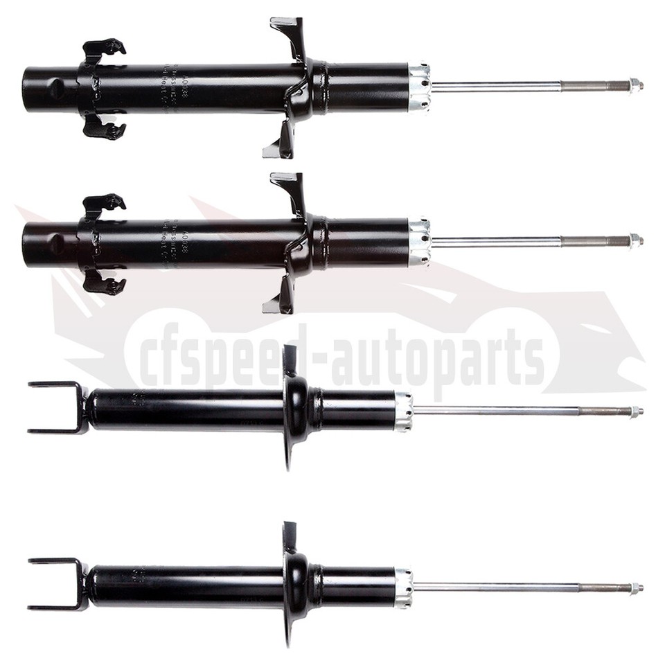 4PCS Front Rear Full Set Shock Strut Assembly For 2008-2012 Honda ...
