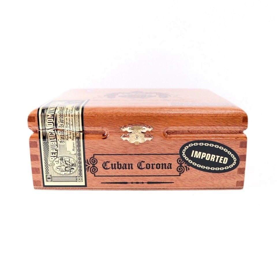 Arturo Fuente Cubano Corona Empty Wood Cigar Box 7" x 6" x 2.75" | eBay