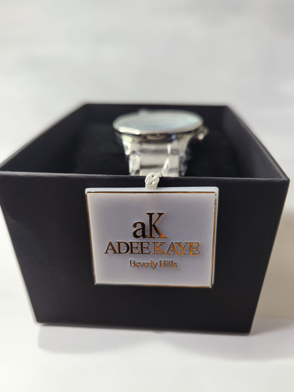 Men's ADEE KAYE Dual Time 24-Hour Regulator Watch, Silver Tone Case and ...