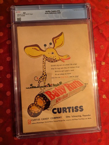 ARCHIE COMICS #74 5/55 INNUENDO COVER | eBay