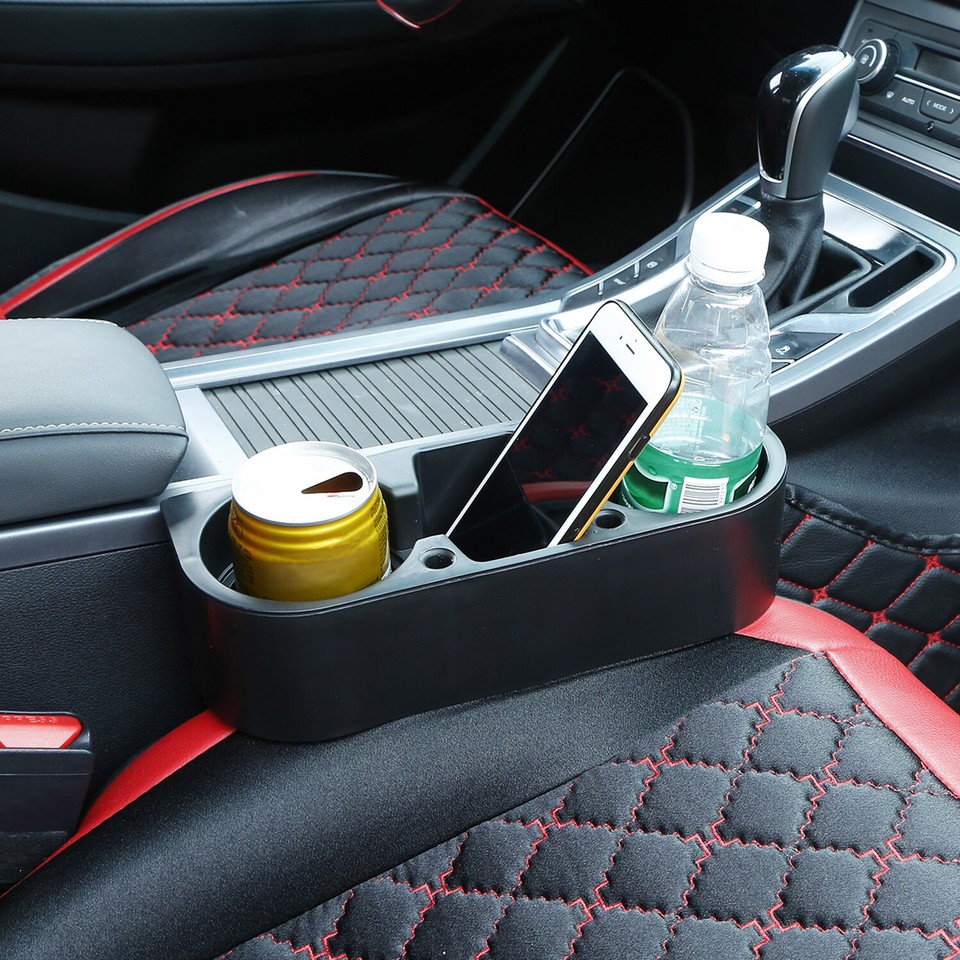 Car Cup Holder Console Side Key Phone Holder Seat Gap Filler Storage ...