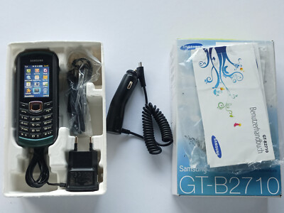 100% ORIGINAL SAMSUNG GT-B2710 Handy - Schwarz-Grün- ohne Simlock. Top ...