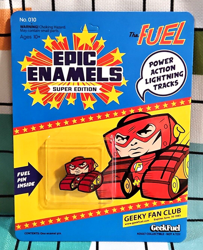 Epic Enamels The Scarlet Pinster Bot Geekfuel No. 10 Pin. | eBay