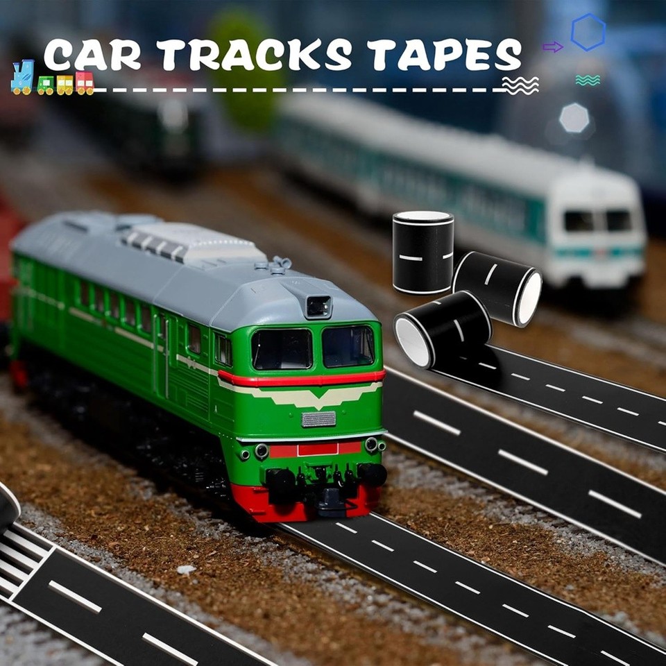 Adhésif de Route Black Road Tapes Sticker Road Tape Road Play Tape P2E2 ...