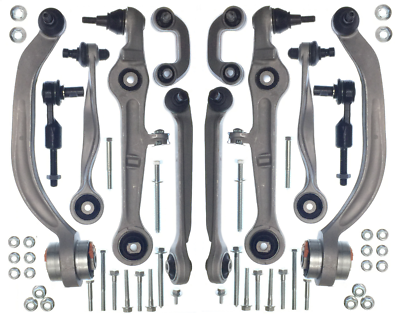 Front Suspension Full Track Control Arm Kit Ball Joints For Audi A4 00 ...