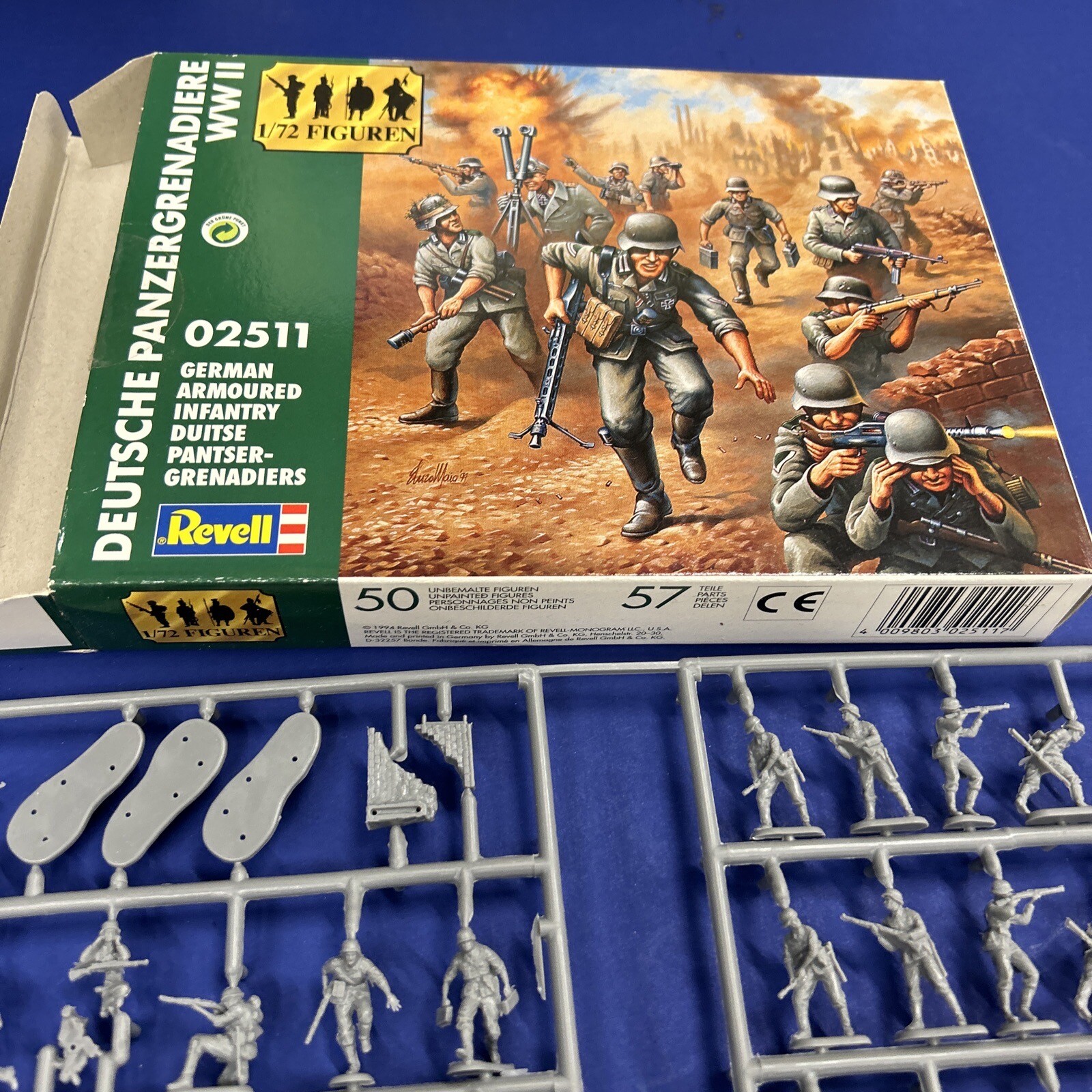 Revell 1/72 WWII German Armoured Infantry 02511 for sale online | eBay