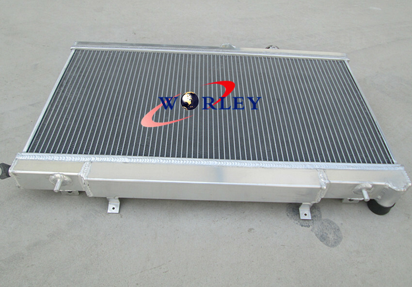 3 Row Aluminum Radiator for Subaru Impreza WRX STI GG GD 2002-2007 ...