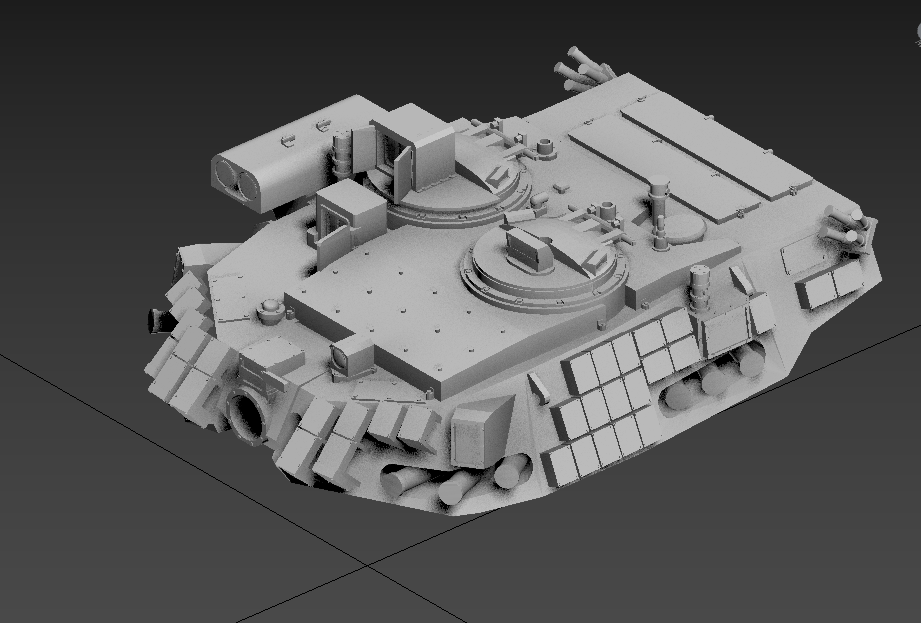 3D printing 1/72 North Korean "Kim Abrams" tank Unpainted model kit | eBay