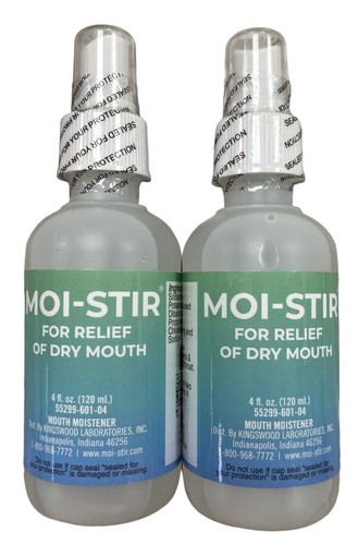 MOI-STIR Dry Mouth Spray 4oz ( 2 pack ) -- | eBay