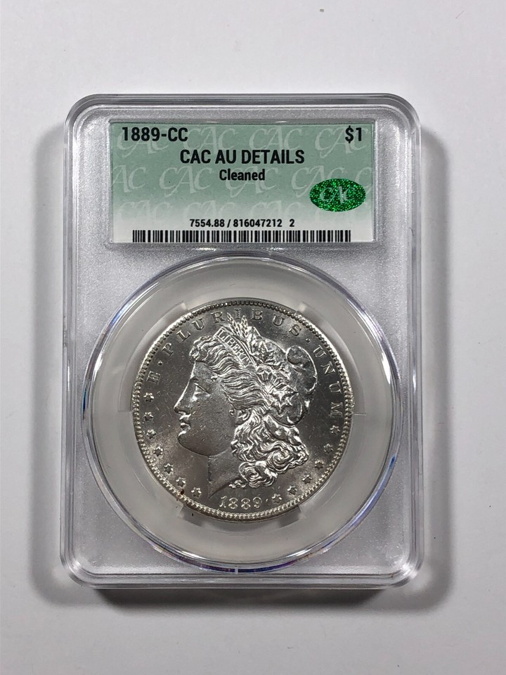 1889-CC Morgan Dollar $. 1.00. CACG AU Details. Looks Amazing. | eBay
