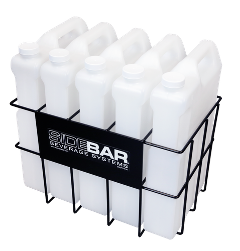 SIDEBAR Beverage Systems - HIGH Capacity Storage Bottles / Rack - 25 ...