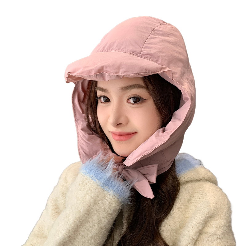 Women Winter Outdoor Cold Proof Hats Bonnet Thickened Warm Ear ...