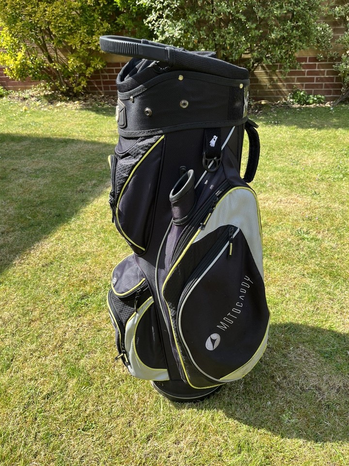 Motocaddy M1 Pro Electric Golf Trolley and Club Series bag | eBay UK