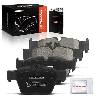 Brake Pads Set Rear for Mercedes-Benz A205 C205 S205 W205 C253 X253 C ...