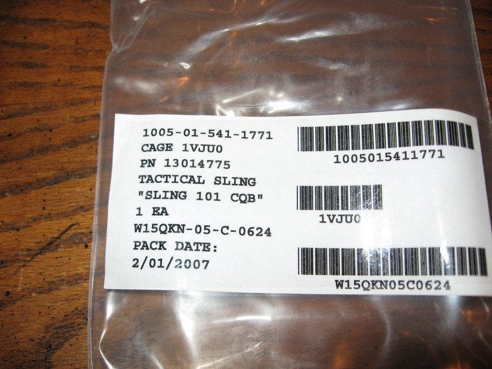Spec-ops SLING 101 CQB, Universal Combat Fighting Sling 3 point | eBay