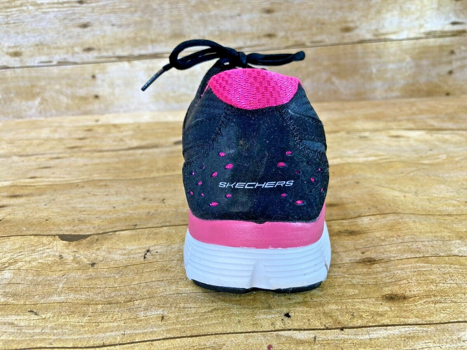 SKECHERS SPORT FLEX SOLE SNEAKER SHOE WOMEN'S 9M BLAC… - Gem