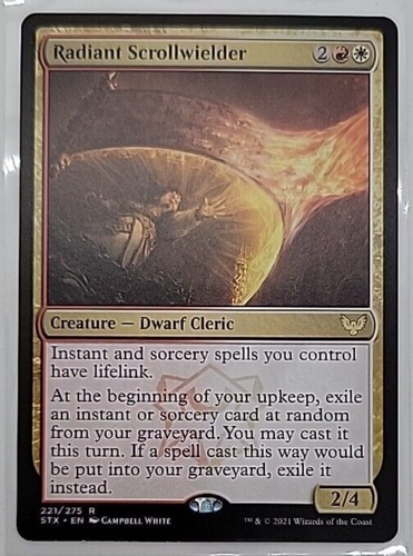 Radiant Scrollwielder [Strixhaven: School of Mages] Magic MTG | eBay