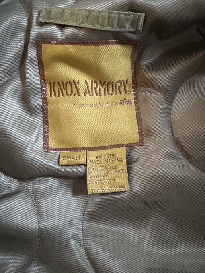 Knox armory small CWU/45P flight jacket customized with 48th guns joker ...