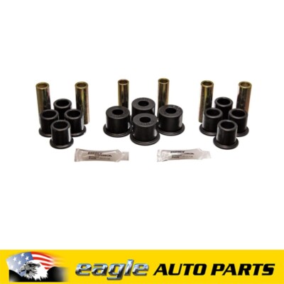 Energy Suspension Black Rear Leaf Spring Bush Kit Ford F150 2wd 1989 ...