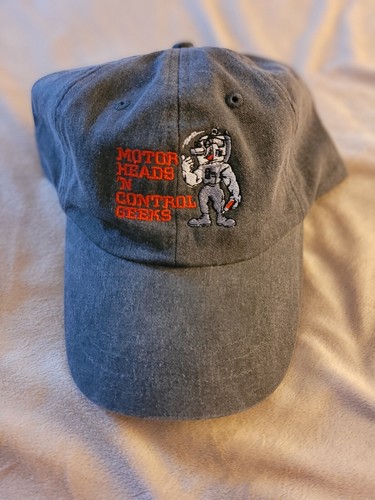 MOTOR HEADS 'N CONTROL GEEKS ADJUSTABLE BASEBALL CAP | eBay